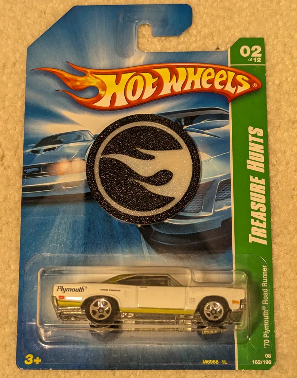 Hot Wheels Treasure Hunt Flame Fridge Magnet by GLH Turbo MakerWorld ...