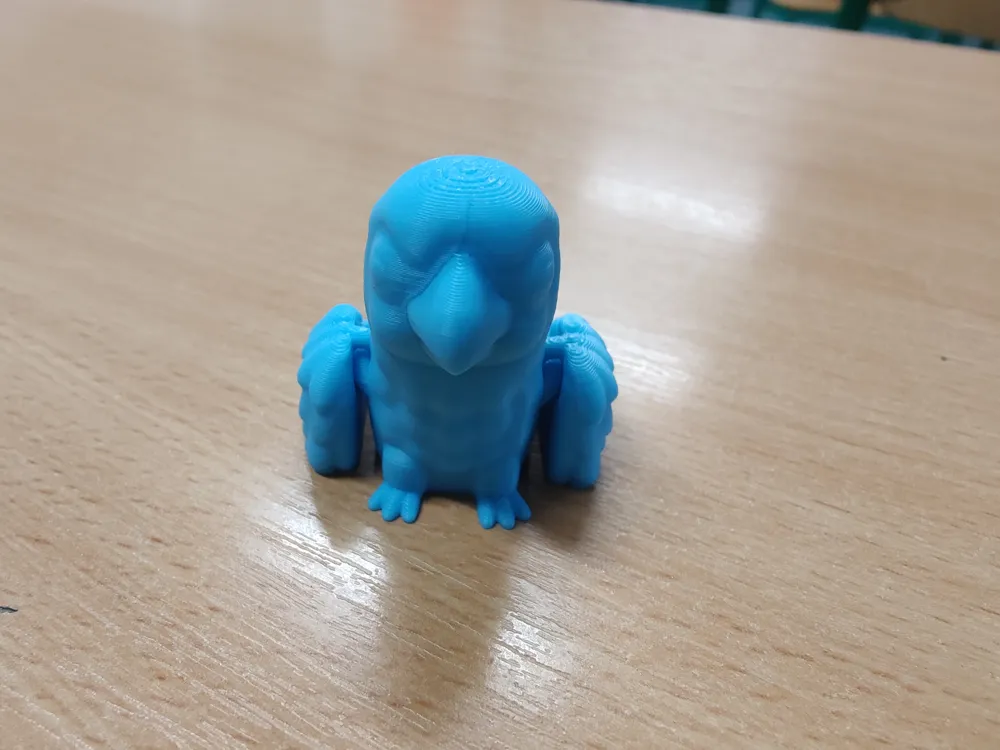 Articulated Parrot – Flexi 3D Printed Bird - Free 3D Print Model ...
