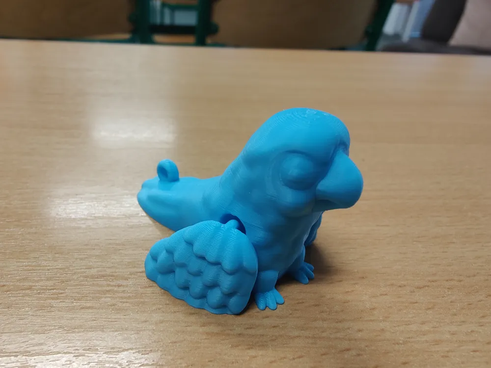 Articulated Parrot – Flexi 3D Printed Bird - Free 3D Print Model ...
