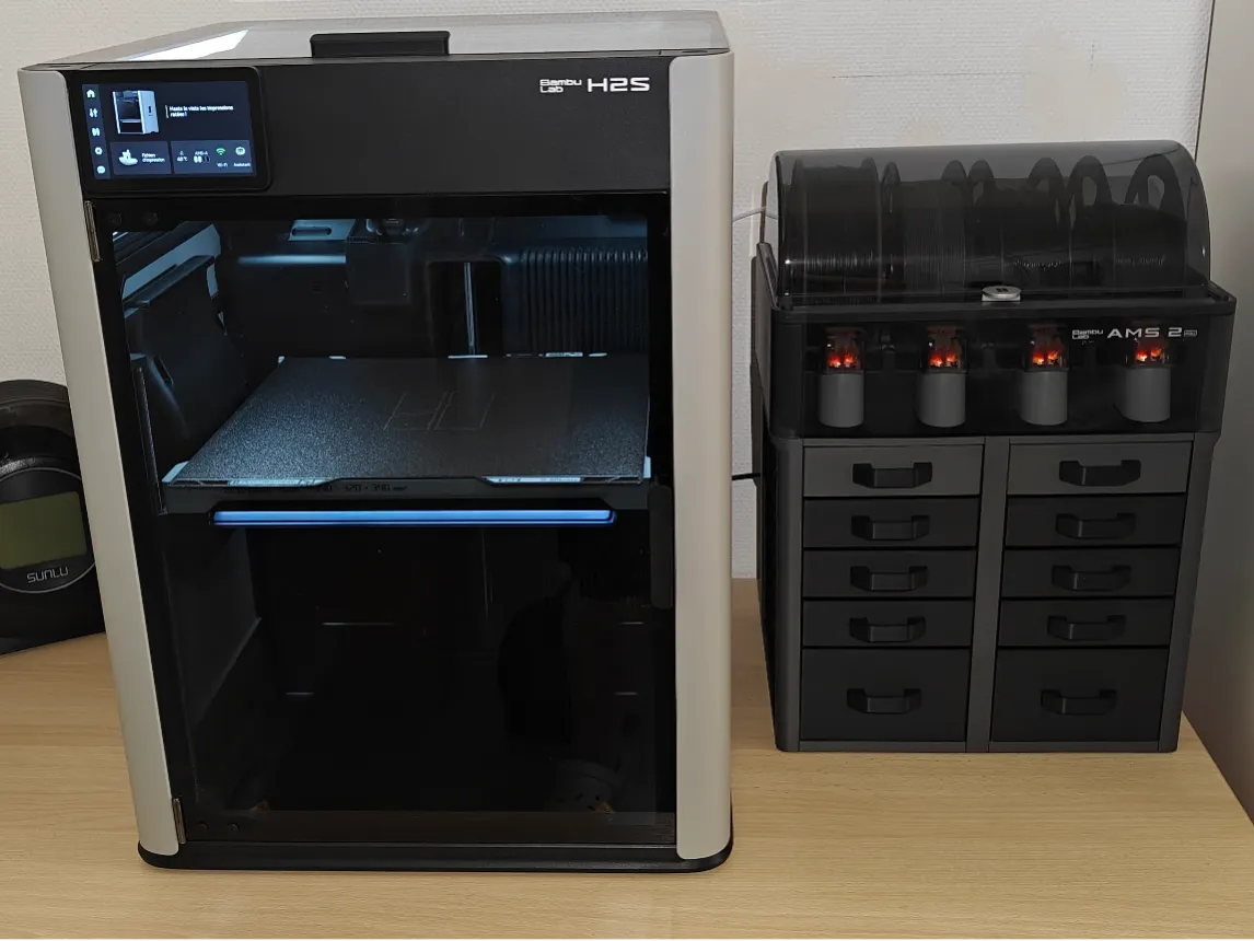 Large AMS stand for the AMS2 pro Remixed by Bahoué MakerWorld: Download ...