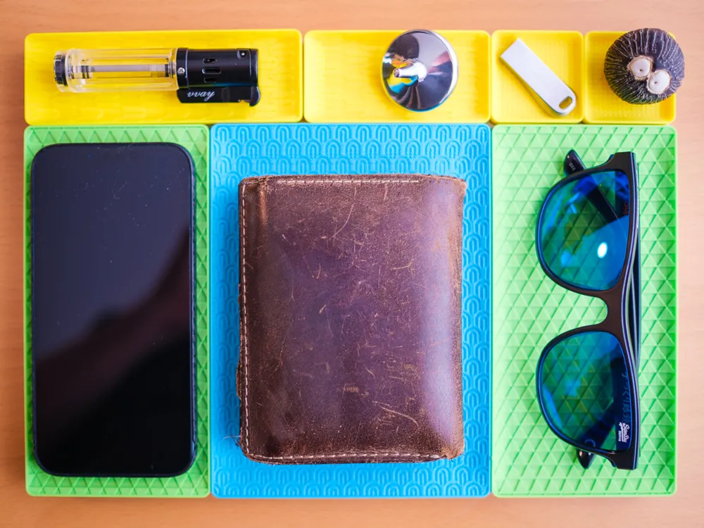 Gridfinity modular catch-all tray Remixed by Akio-42 - MakerWorld