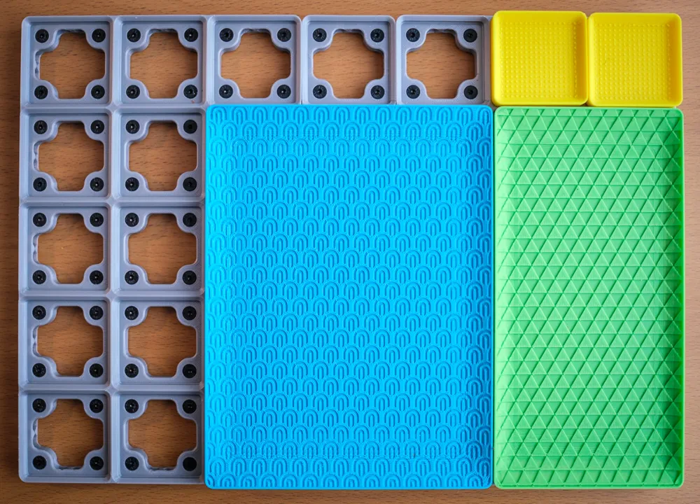 Gridfinity modular catch-all tray Remixed by Akio-42 - MakerWorld