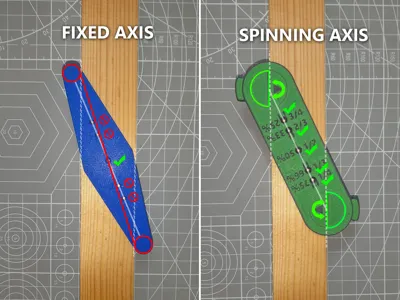 Fractional Center Finder - Free 3D Print Model - MakerWorld