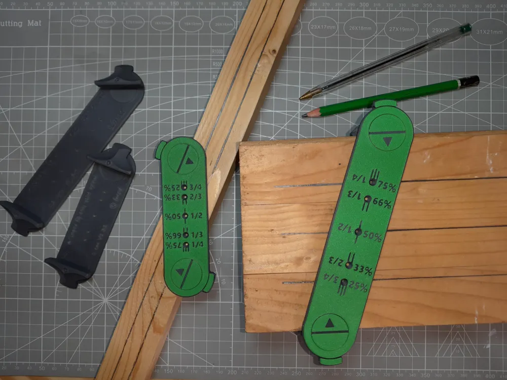 Fractional Center Finder - Free 3D Print Model - MakerWorld