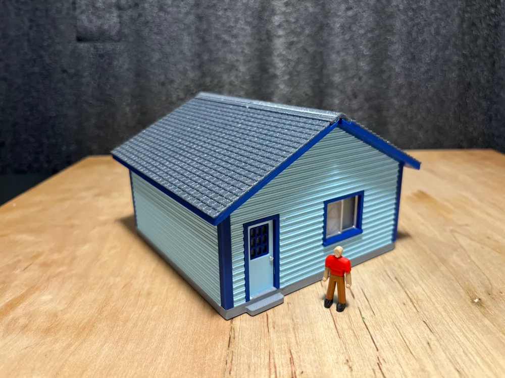 1/64 scale garage, 2nd gen - Free 3D Print Model - MakerWorld