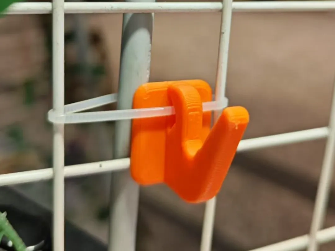 Market Stall Series – Hook with Zip Tie Fastening by 光LIGHT MakerWorld ...