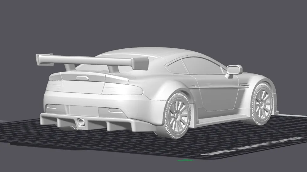 Aston Martin DBR9 GT 3D Model Car by CarLover MakerWorld: Download Free ...