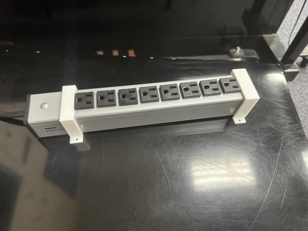 Power Strip Bracket by corcanan MakerWorld: Download Free 3D Models