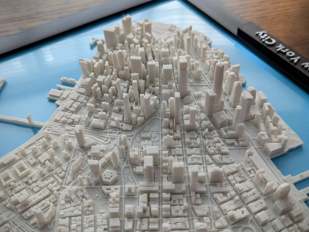 New York City Lower Manhattan 3D Miniature (Large) by jarvizar ...