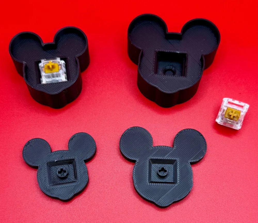 Mickey Mouse Fidget Clicker - Free 3D Print Model - MakerWorld