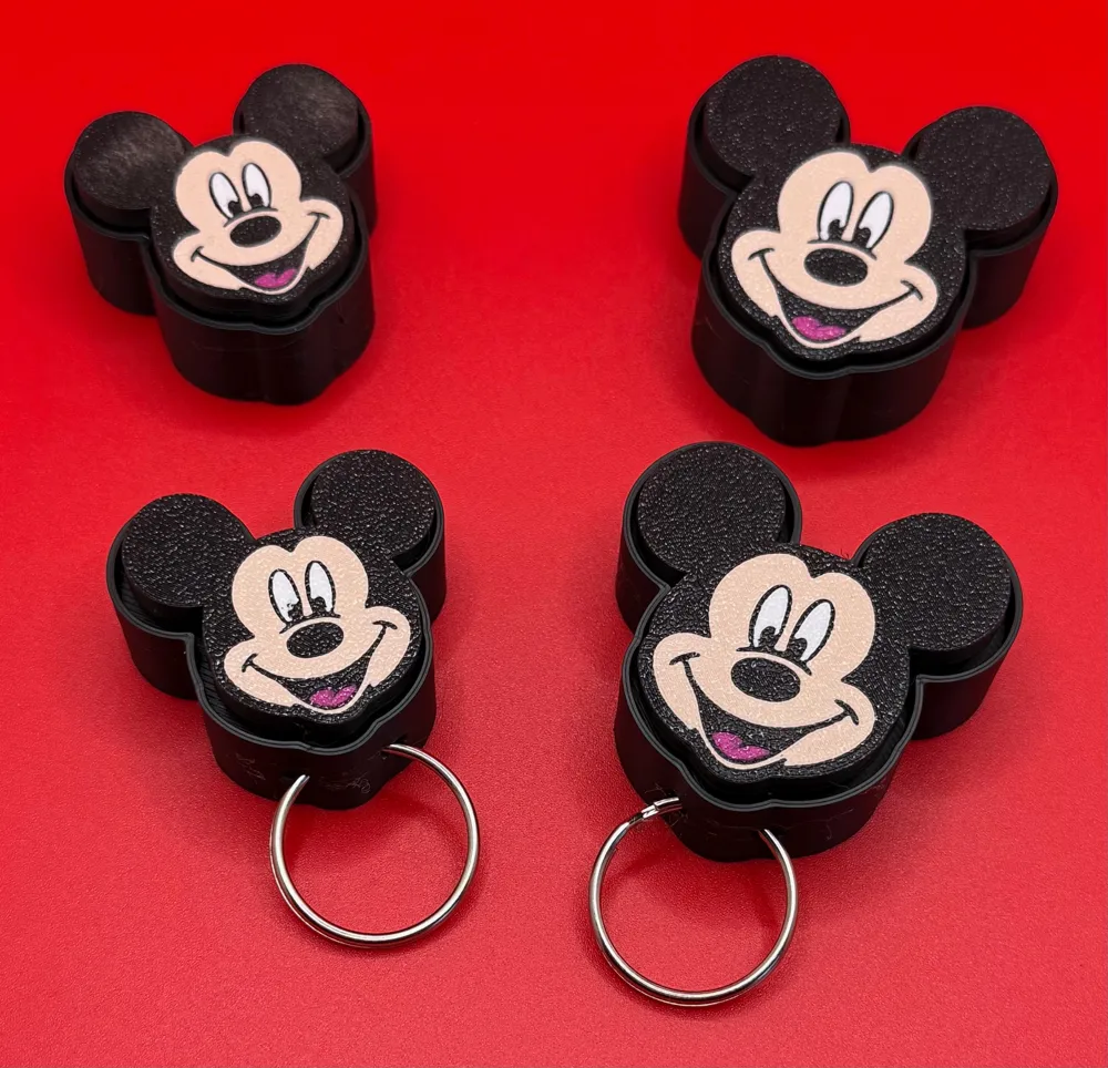 Mickey Mouse Fidget Clicker - Free 3D Print Model - MakerWorld