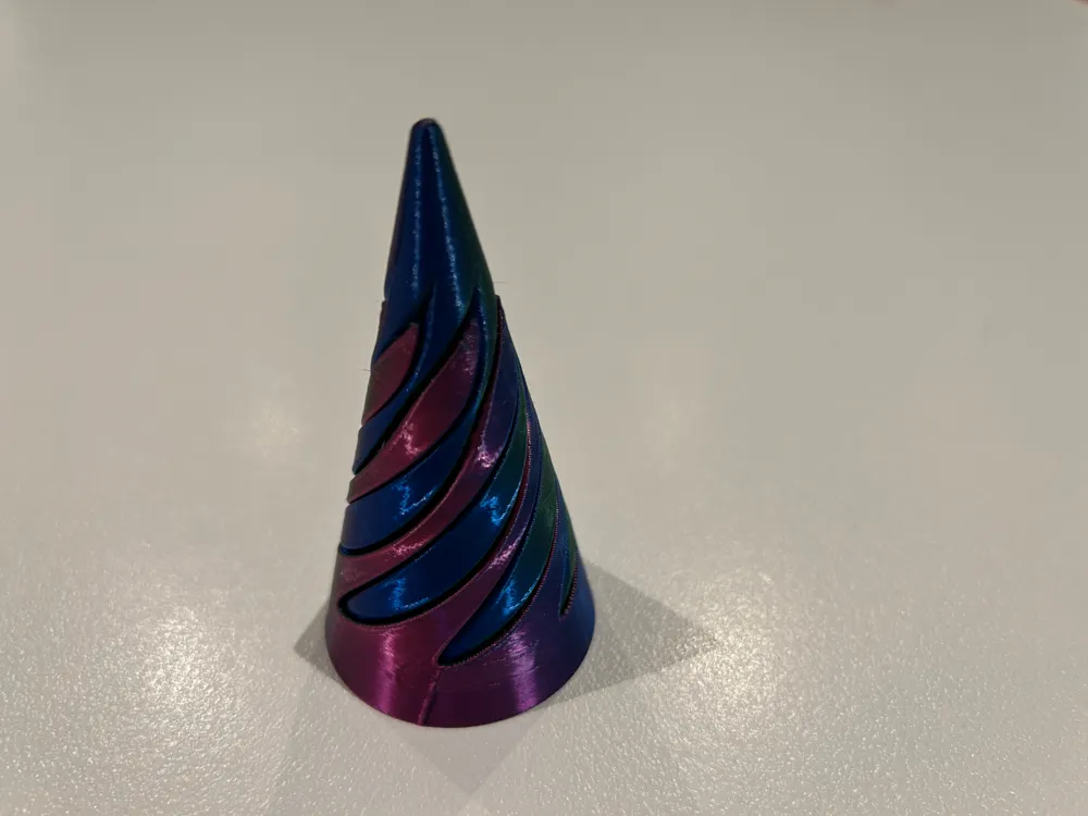 Impossible passthrough cone v2 - Free 3D Print Model - MakerWorld