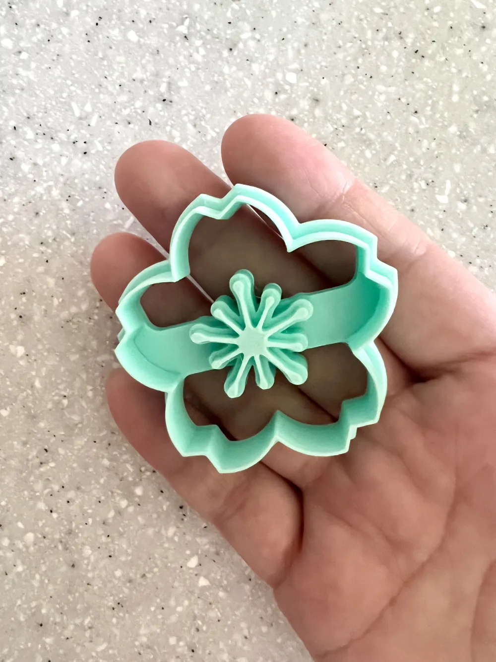 SAKURA Clay Cutters for polymer clay - 6sizes - Free 3D Print Model ...