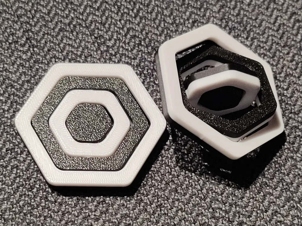 Gyro Hexagon Fidget Spinner by giraffe112358 - MakerWorld