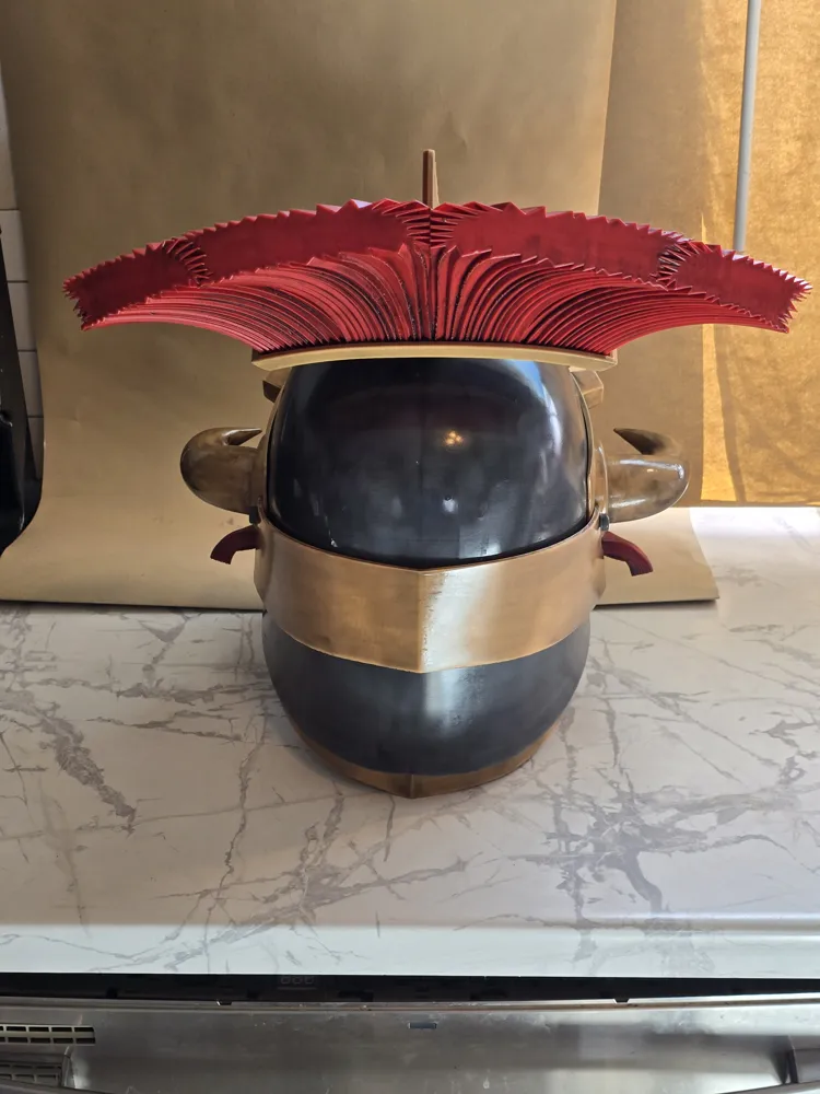 Fallout New Vegas: Legate Lanius Helmet - Free 3D Print Model - MakerWorld