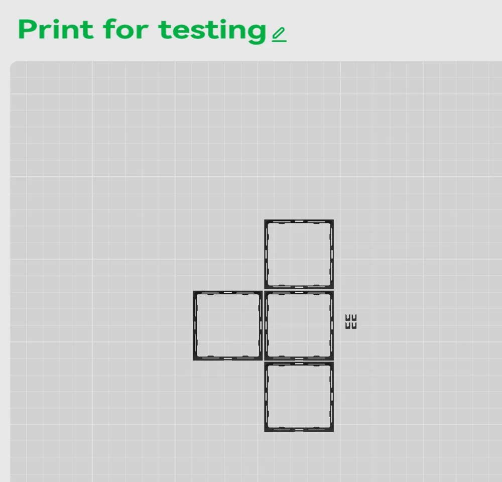 CLICKbase Gridfinity baseplate with screw holes Remixed by NoWarrenty MakerWorld: Download Free ...