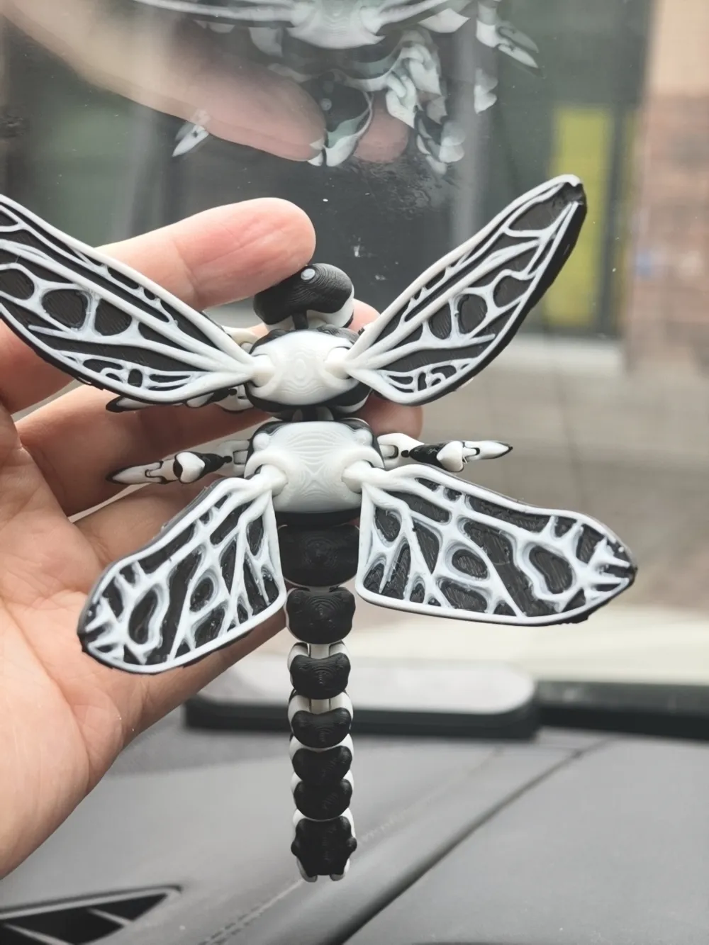 Dragonfly, fully articulated, no supports needed, direct print from ...