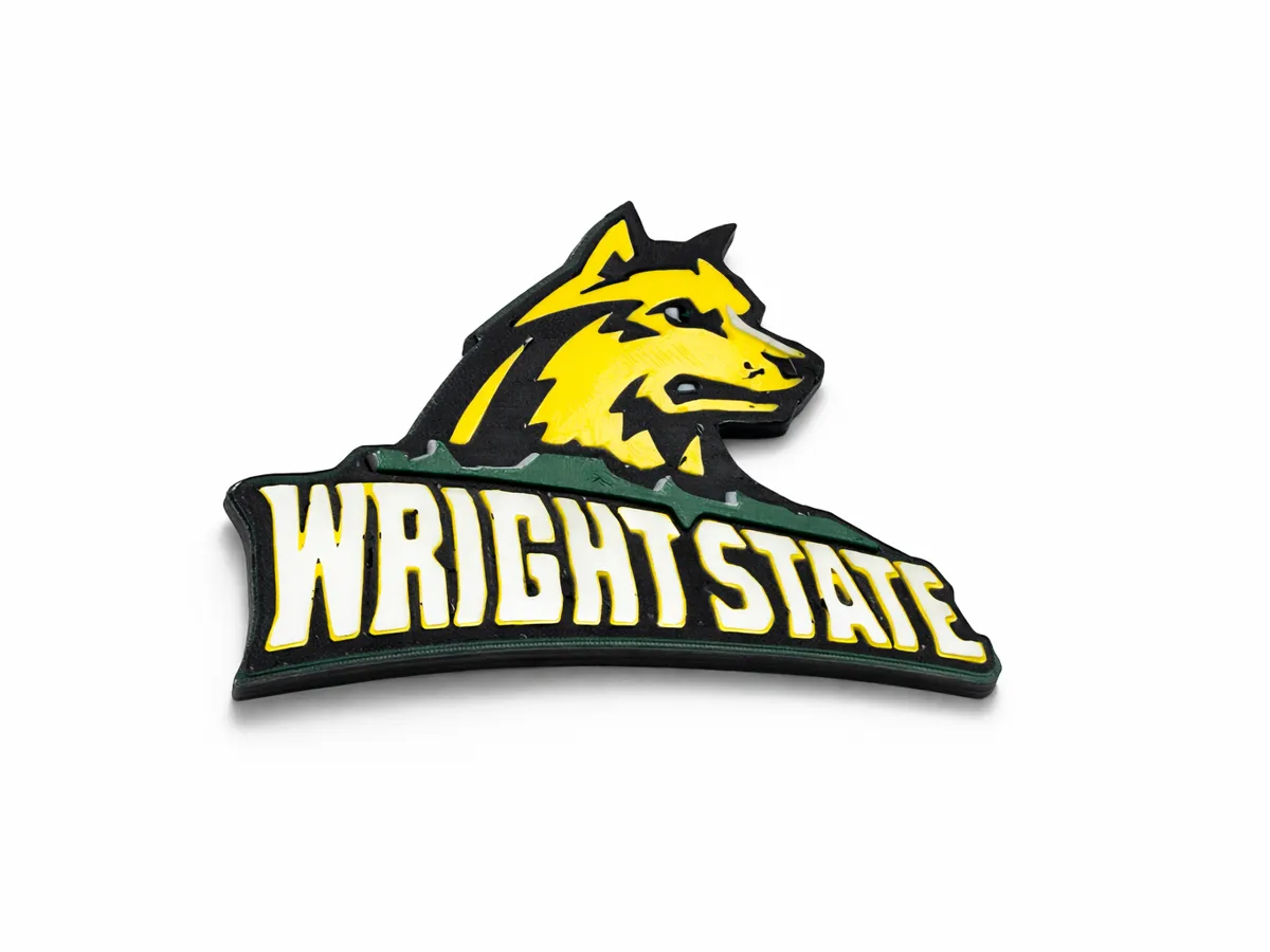 WRIGHT STATE UNIVERSITY LOGO – Kostenloses 3D-Druckmodell – MakerWorld