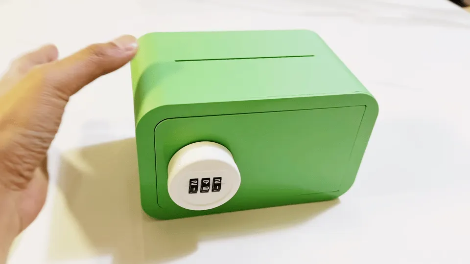 Vaults Password Lock Safe for Money and Storage - Free 3D Print Model ...