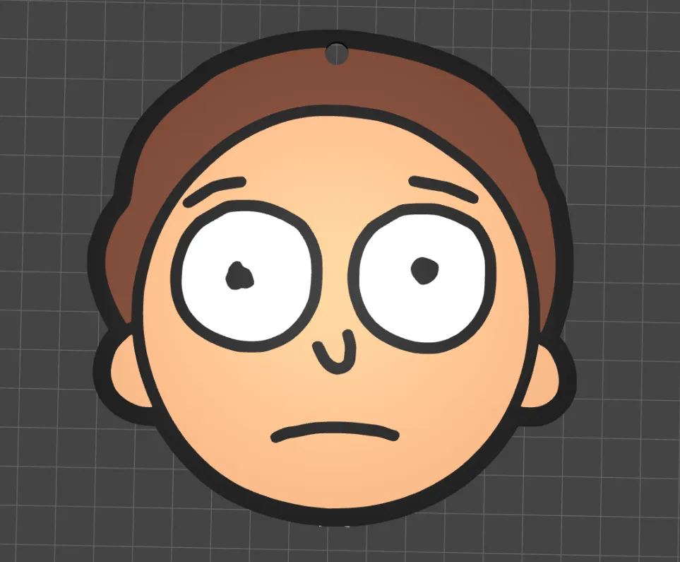 Chaveiros Rick and Morty - Modelo gratuito para impressão 3D - MakerWorld