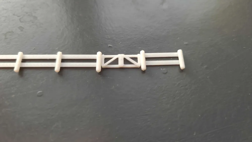 N gauge model railway Farm Fence and Gate by Innidael MakerWorld ...