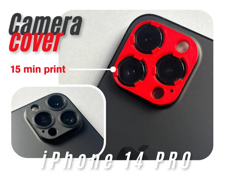 Camera Protection - iPhone 14 PRO by matte_roba MakerWorld: Download ...