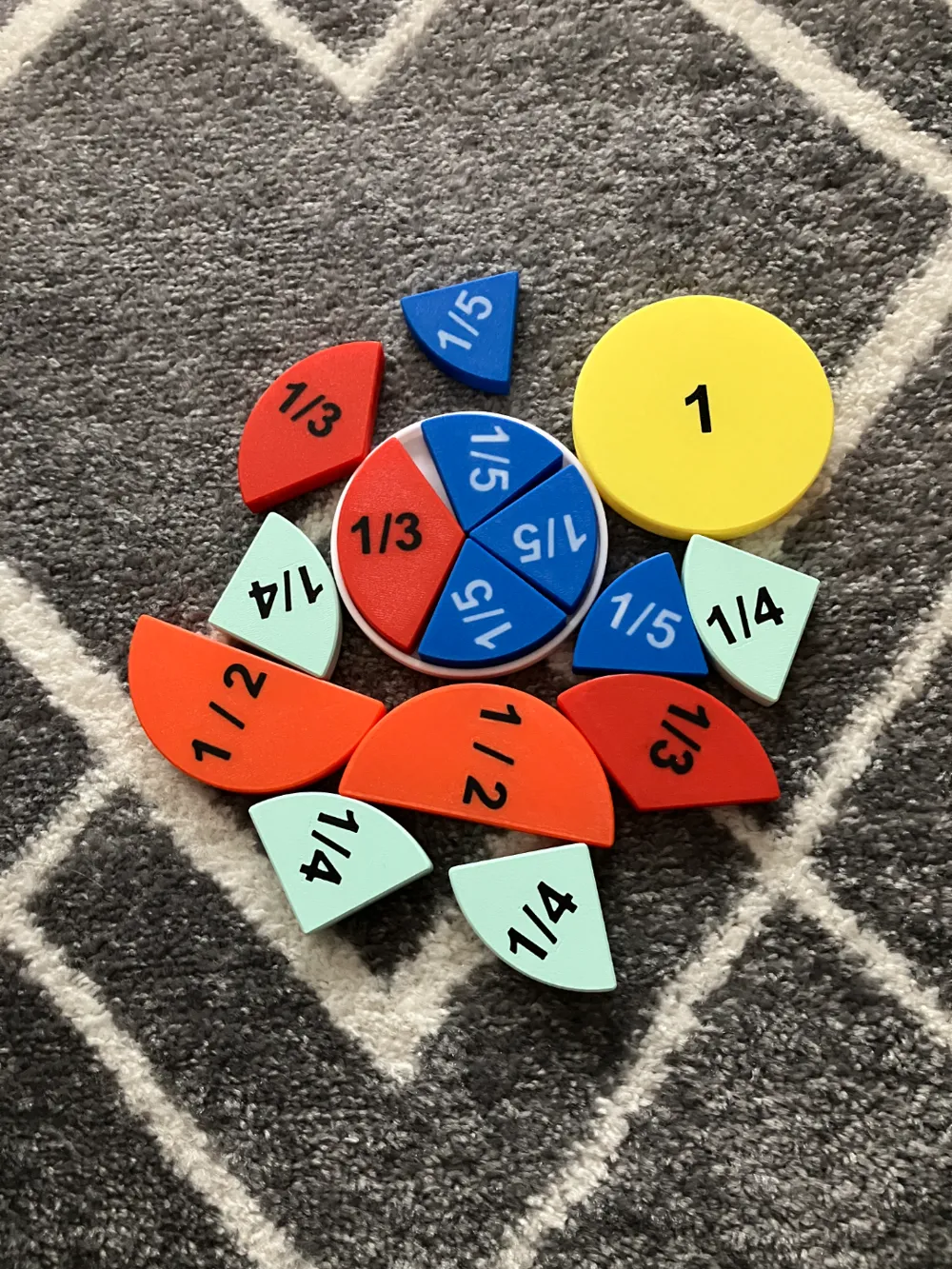 Montessori Fraction Game for children by szili83 - MakerWorld