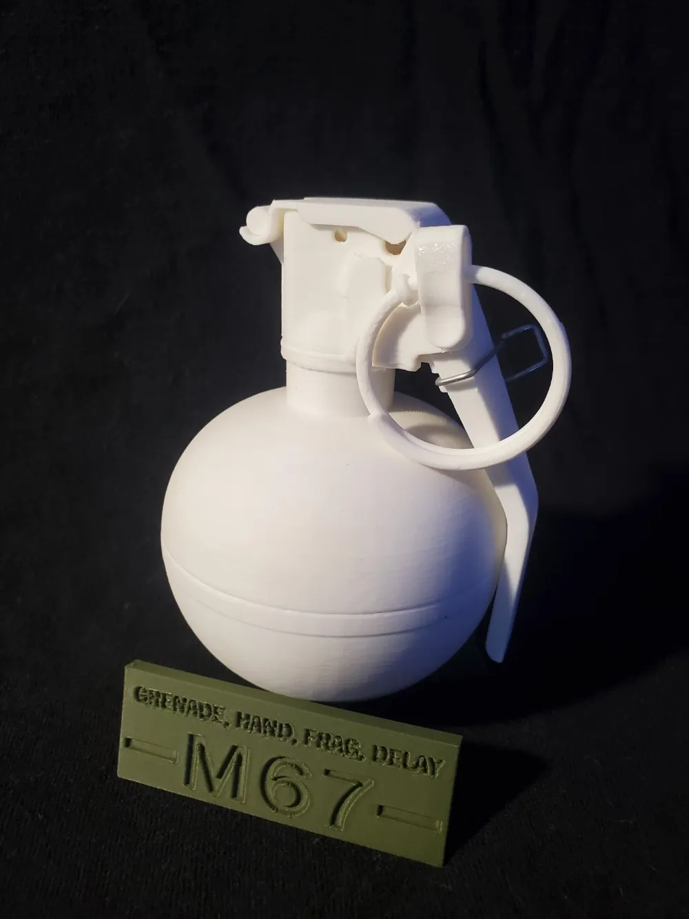 Display Stand for M67 Frag Grenade by missing_string - MakerWorld