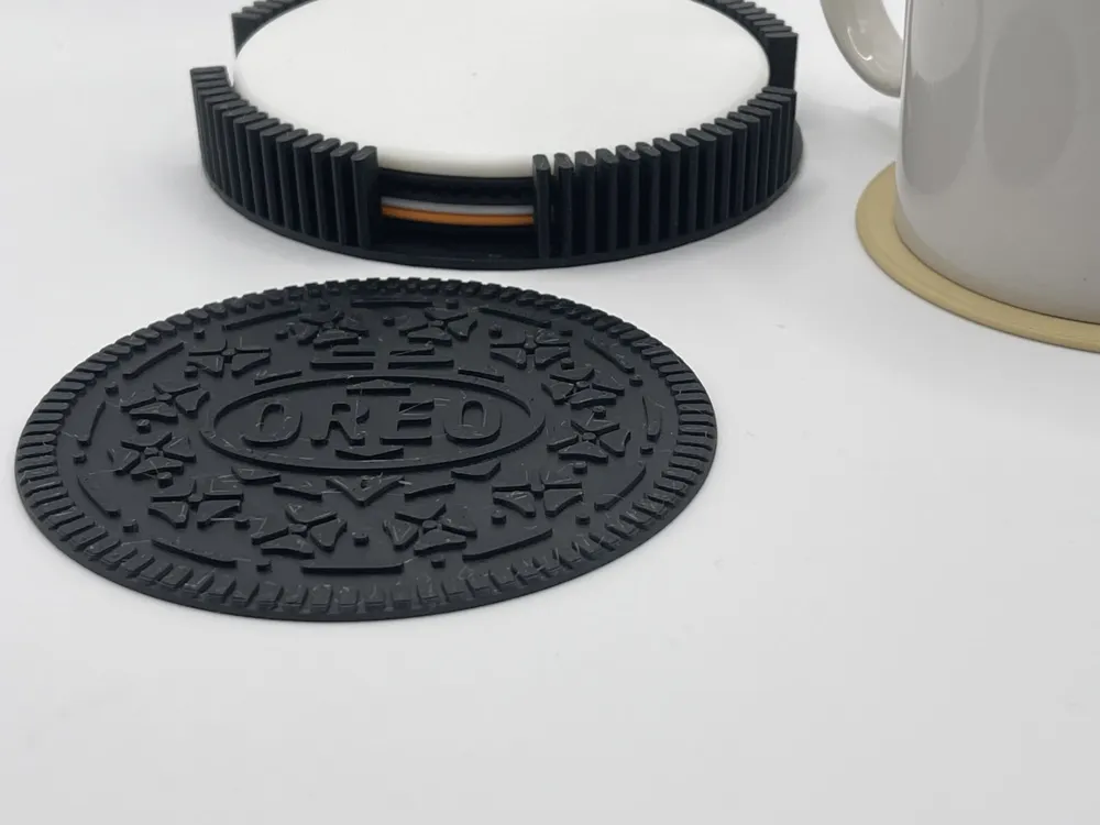 Oreo Cookie (Biscuit) Coaster Pack & Trays by MalcTheOracle MakerWorld ...