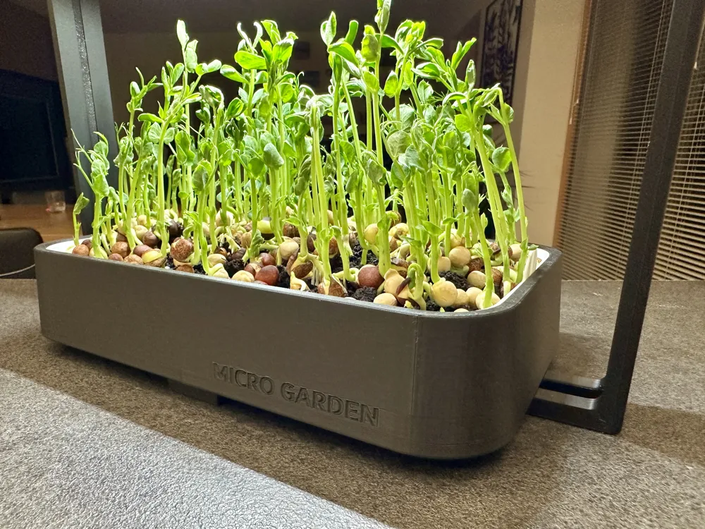 DIY Micro Garden – Indoor Microgreens Grow System - Free 3D Print Model ...