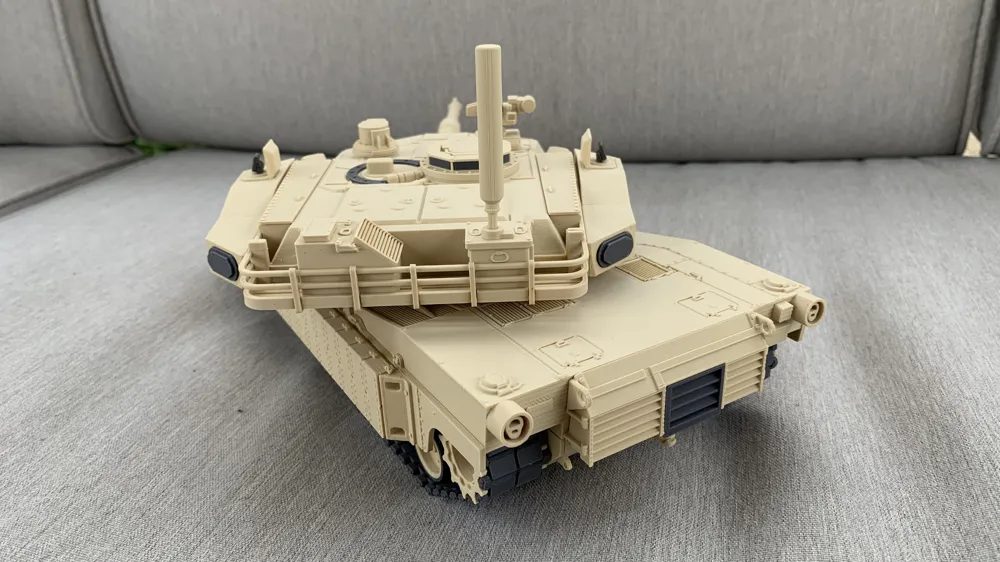 M1A2 Abrams SEPv3 Main Battle Tank - Free 3D Print Model - MakerWorld