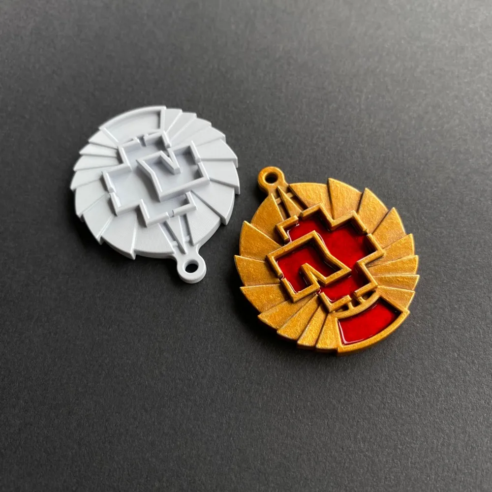 Rammstein Tour 2024 medals by Georg MakerWorld: Download Free 3D Models