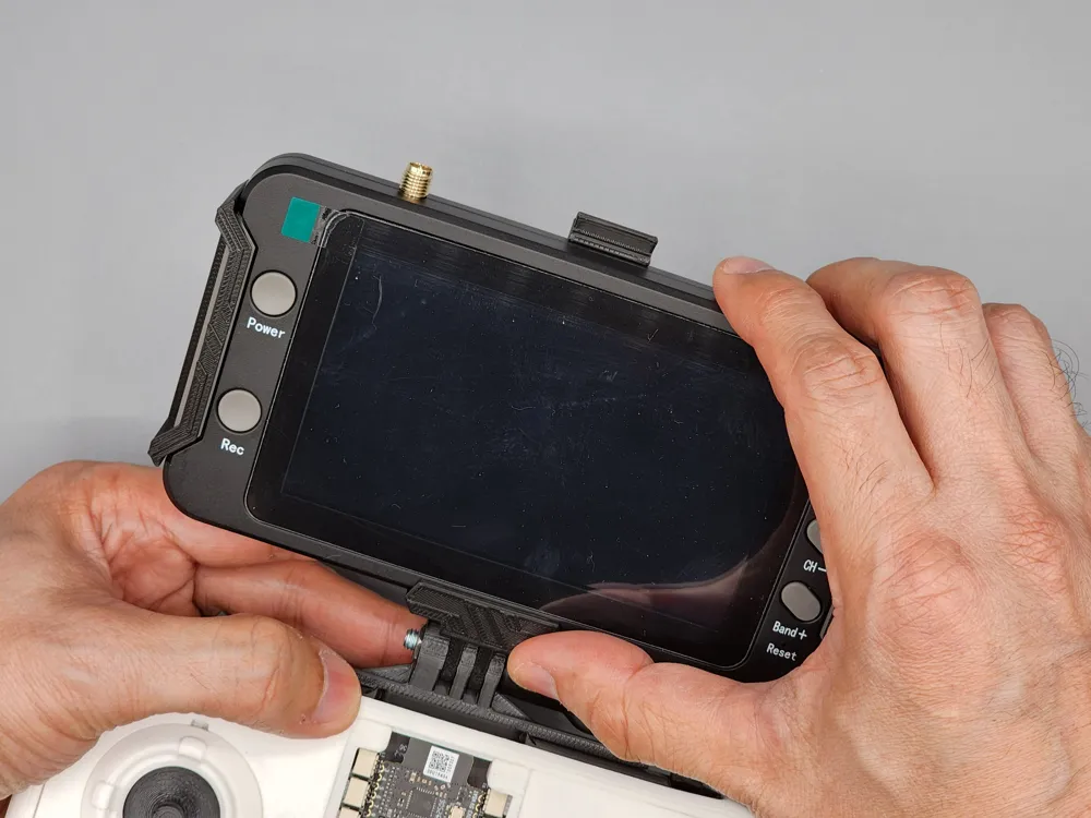 FPV Monitor Mount for CyberBrick Official Remote Remixed by chiz_m ...