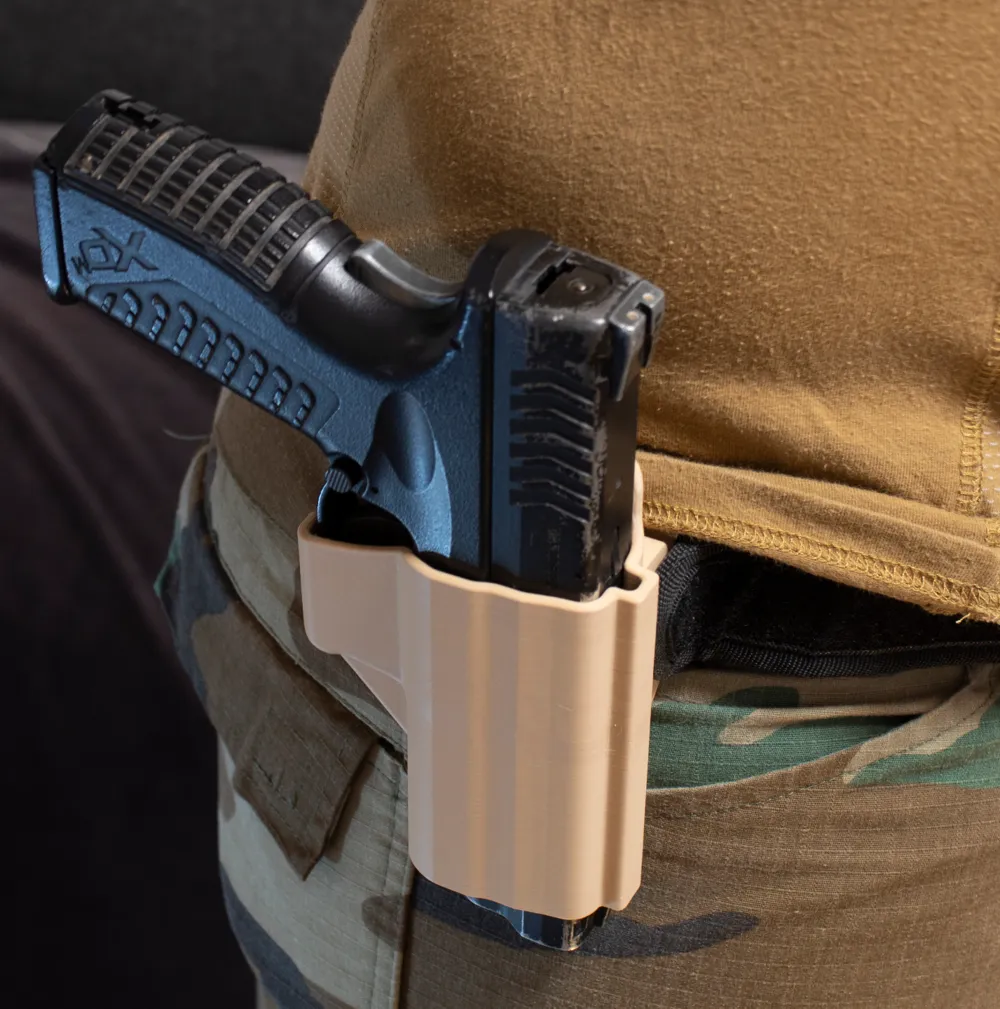 XDM 9mm Gun Holster with Retention by MakeringProgress - MakerWorld