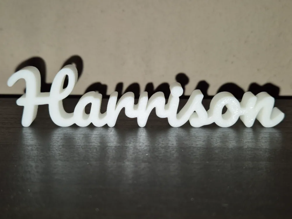 Harrison Name Sign Display Decor by GabT MakerWorld: Download Free 3D ...