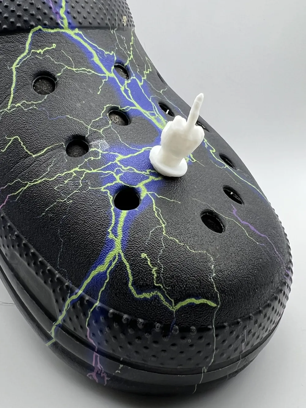 Middle Finger Crocs Charm by AXM Design MakerWorld: Download Free 3D Models