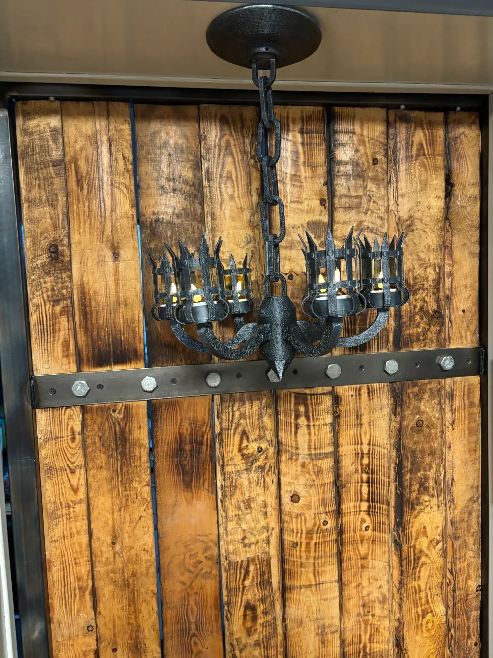 Medieval Chandelier - Free 3D Print Model - MakerWorld