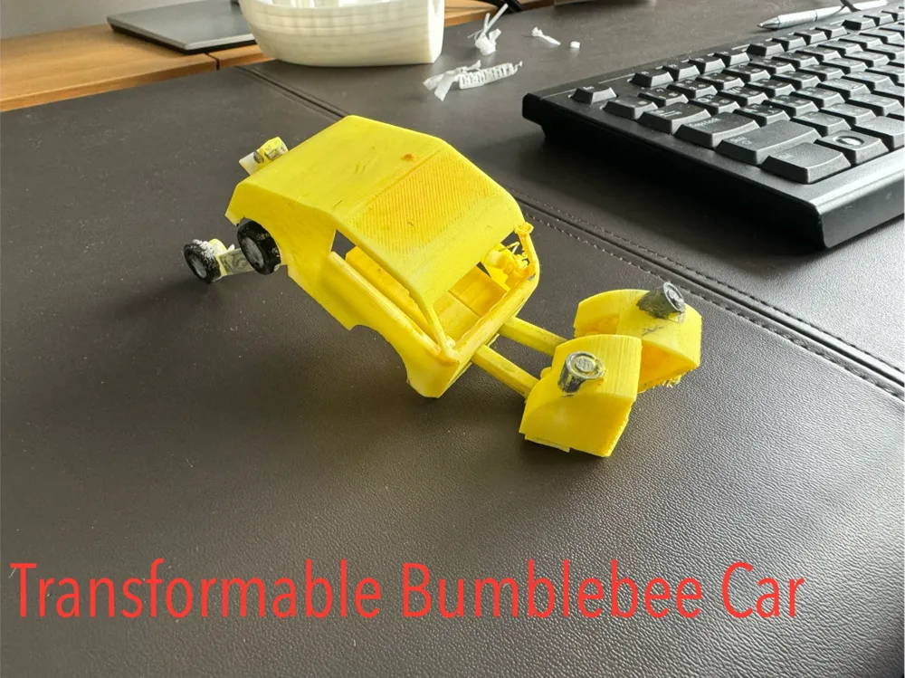 transformable bumblebee car version 1 by Unique prints on the go ...