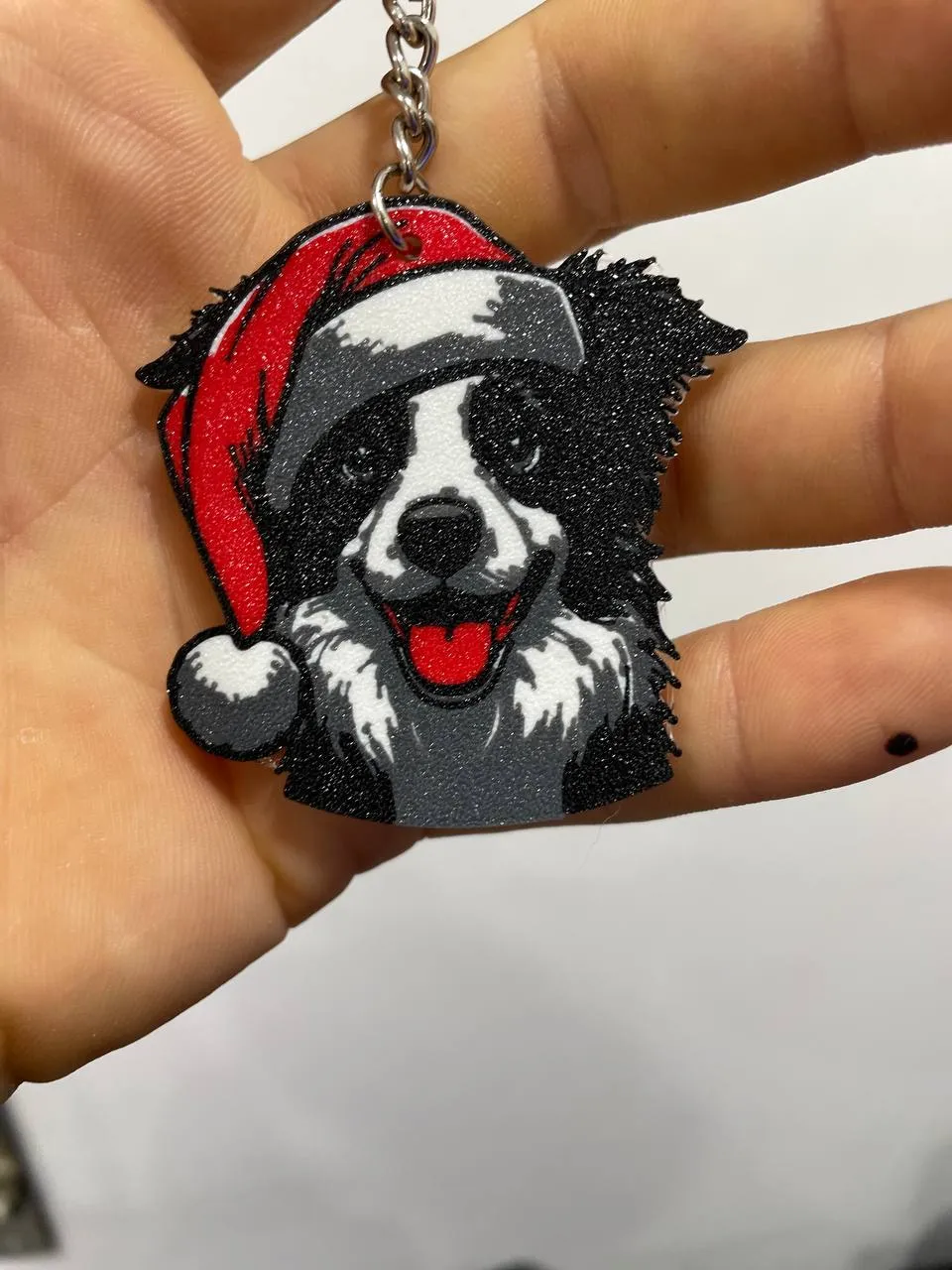 border collie keychain by kriativu 3D - MakerWorld