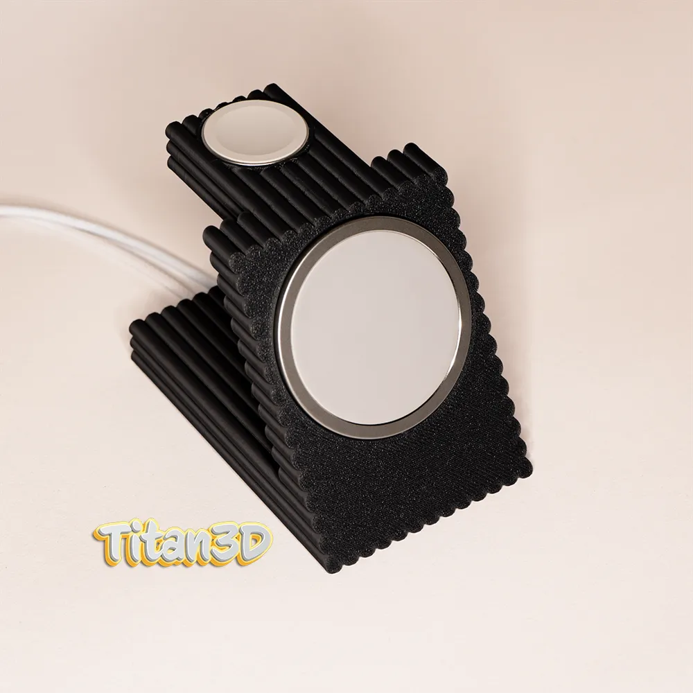 MagSafe Charging Stand for iPhone and Apple Watch by Titan3D MakerWorld ...
