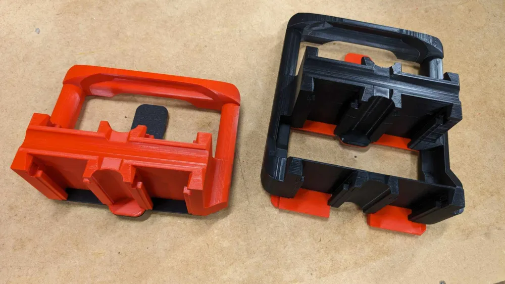 Milwaukee 4x Battery Storage and carrier - packout ready 4x M18 by ...