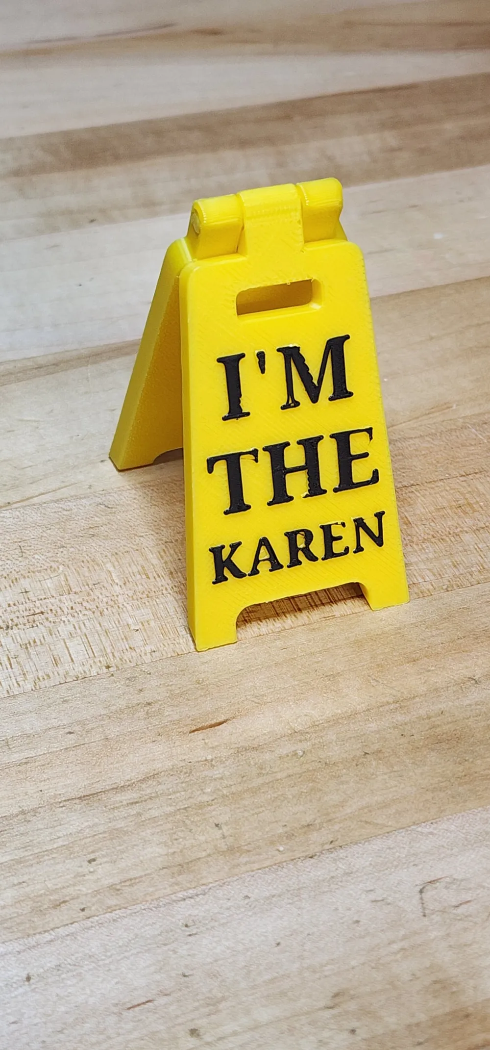Kids at Play style sign: I'm The KAREN Co-worker by Florida Features ...