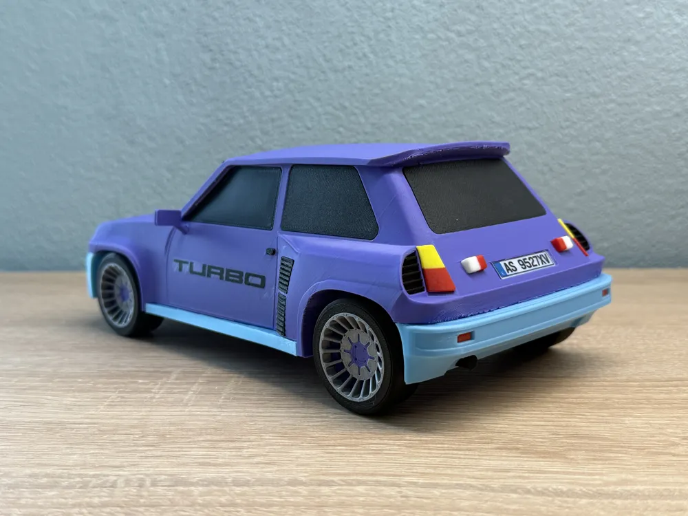 Renault R5 TURBO by LemonArts MakerWorld: Download Free 3D Models