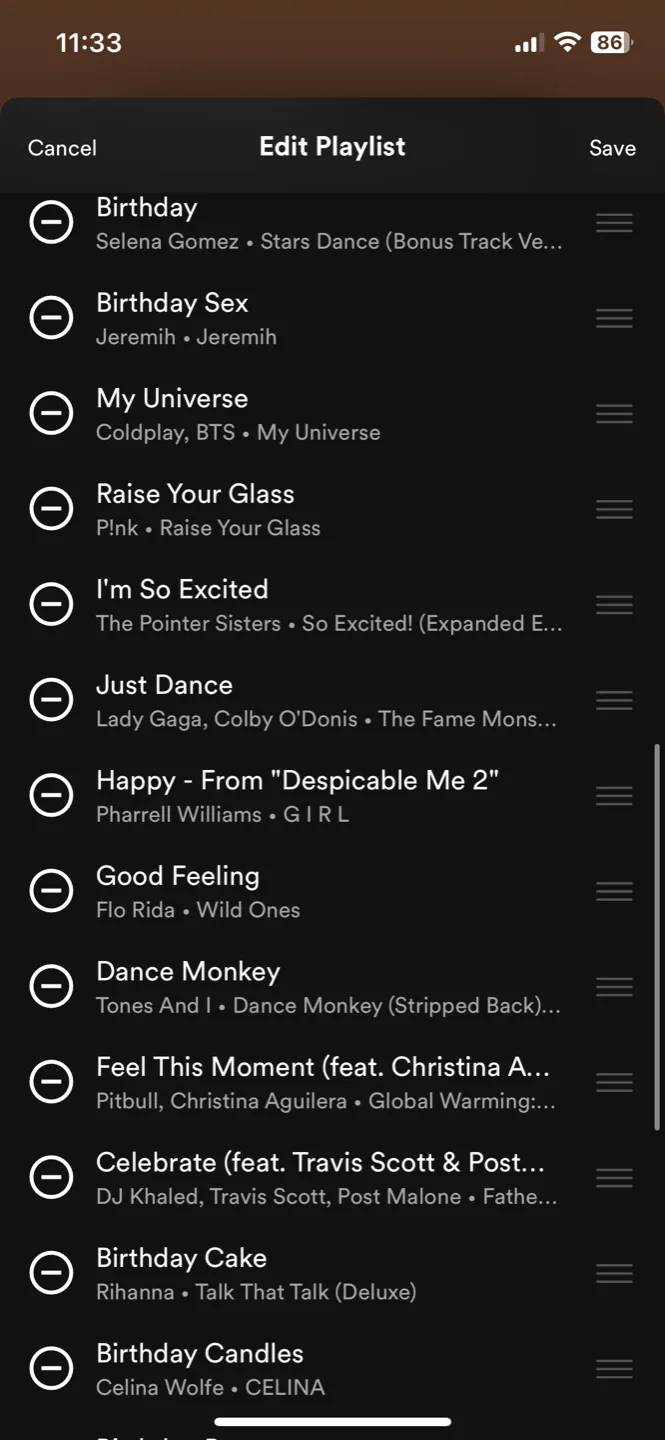 Happy Birthday Spotify Playlist Tag Remixed by D Collmar MakerWorld ...