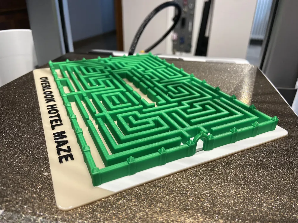 Overlook Hotel Maze (Shining) by Kawa MakerWorld: Download Free 3D Models