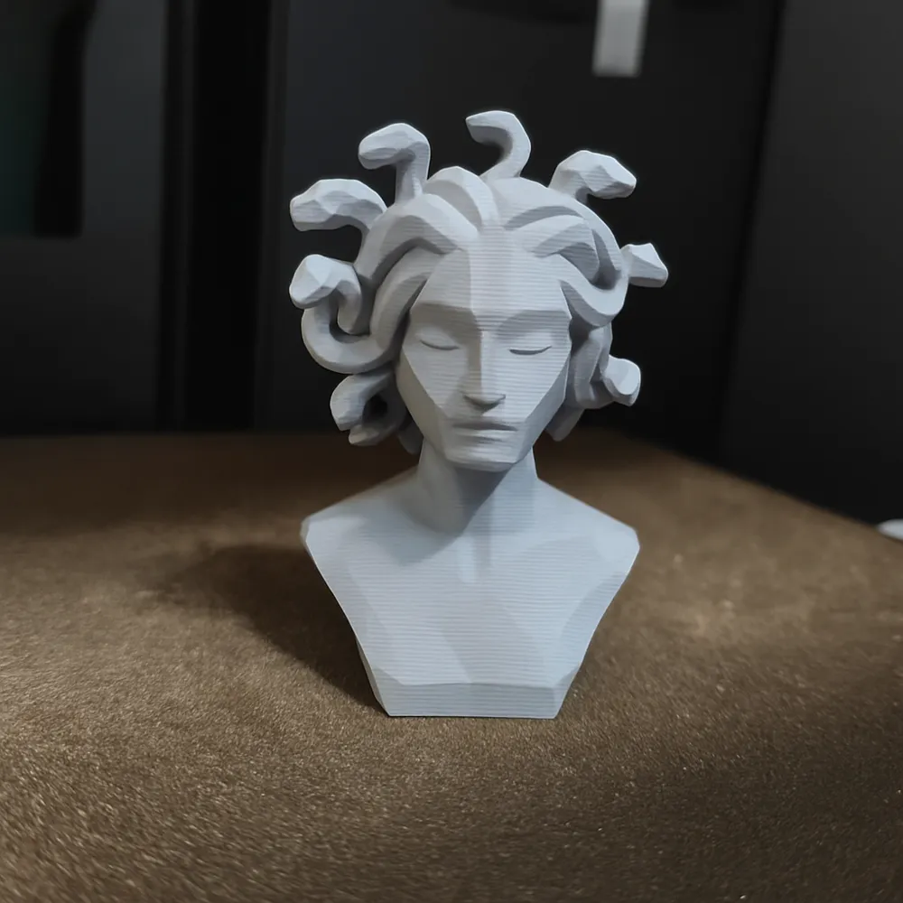 Bust Medusa - Free 3D Print Model - MakerWorld