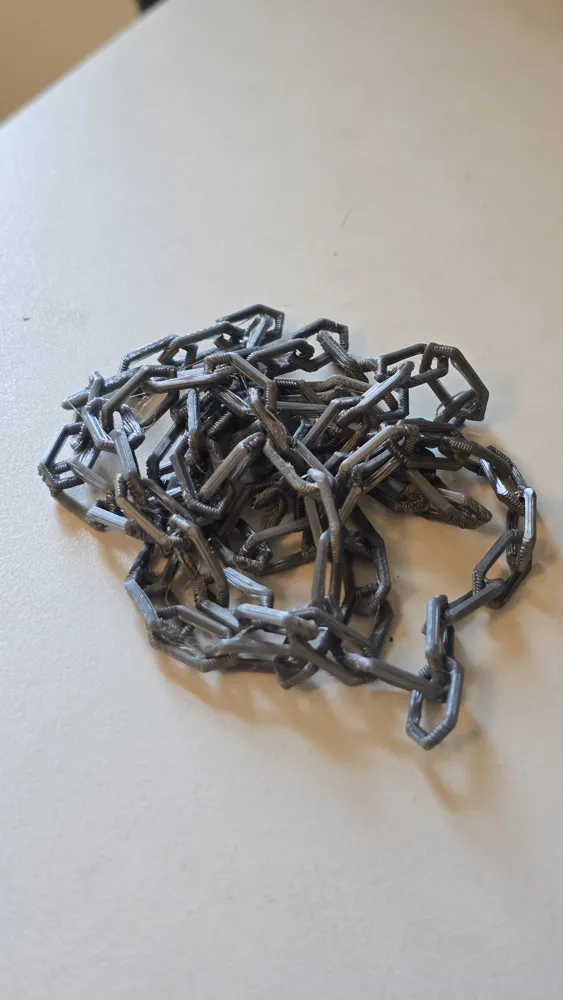 Cosplay or Play Long Necklace Chain - Free 3D Print Model - MakerWorld