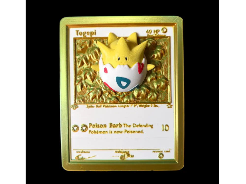 Togepi Pokemon Relief – Adorable 3D Wall Display - Free 3D Print Model ...