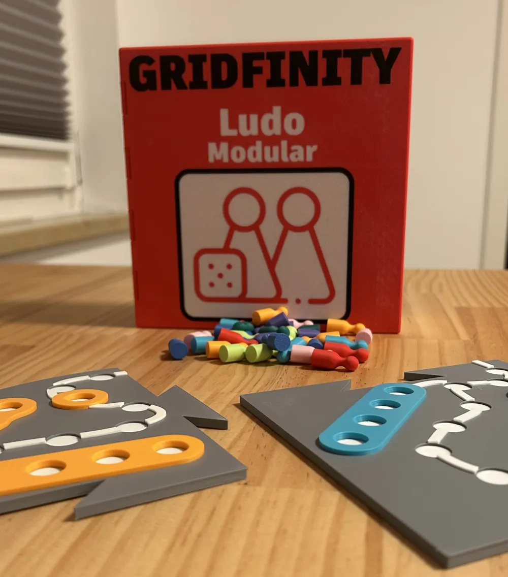 Modular "Ludo" - V2! - Free 3D Print Model - MakerWorld