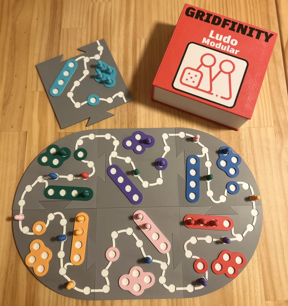 Modular "Ludo" - V2! - Free 3D Print Model - MakerWorld